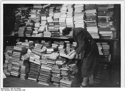 Public Scientific Library in Berlin during Reconstruction in 1949[9]