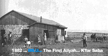 The first Aliyah (1882-1903)