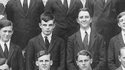 A picture of Alan Turing (Middle Left) and Christopher Morcom (Middle ...