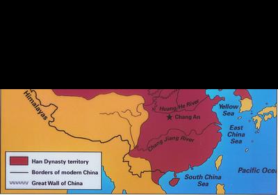 Han Dynasty Map