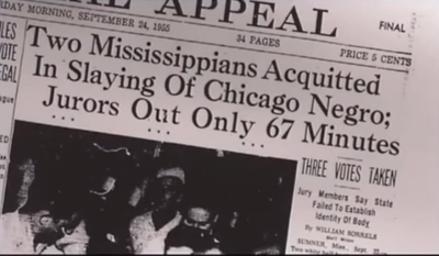 1955 Emmett Till murder: