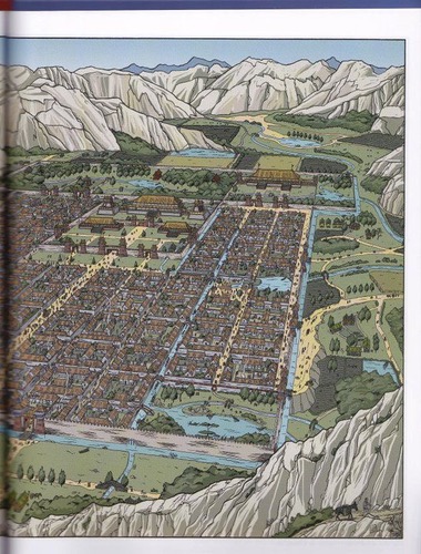 Layout of Chang'an - Han Dynasty Capital
