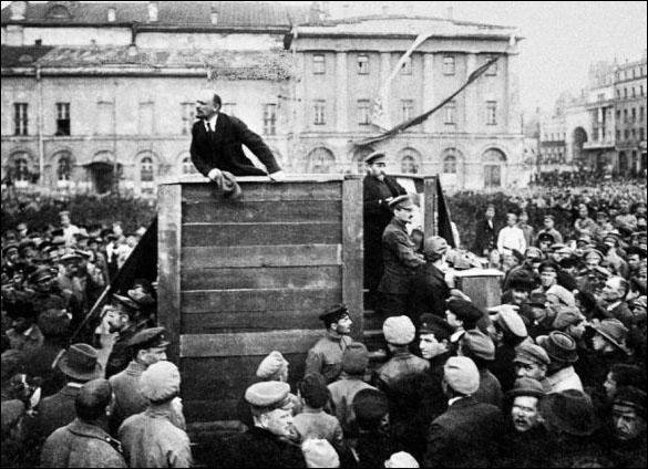 Lenin created the April Theses to encourage the Provisional Government ...