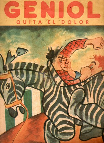 Publicidad de GENIOL presentando a su artista exclusiva: Niní Marshall.