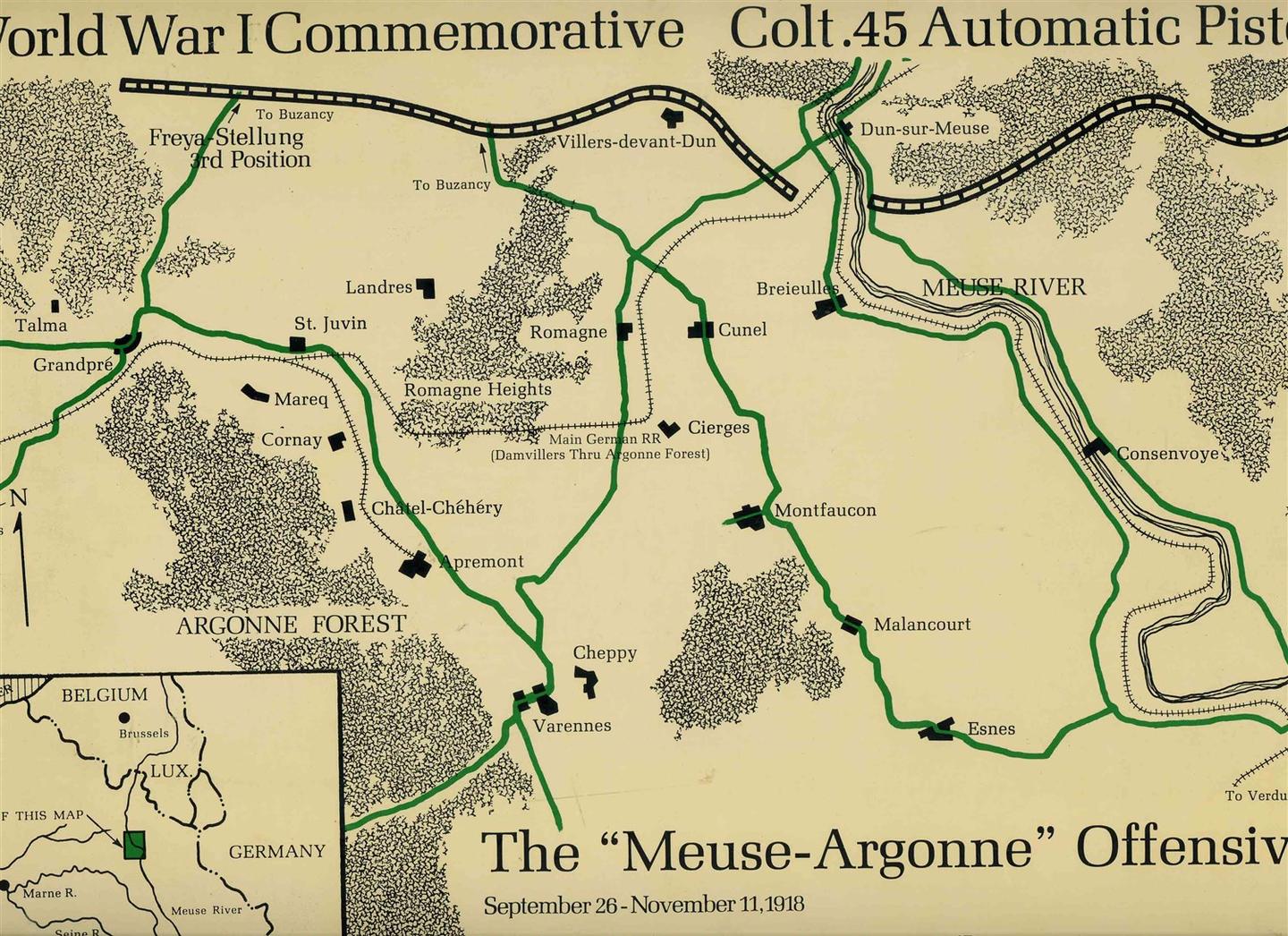 The Meuse-Argonne Campaign , also known as the Battle of the Argonne ...