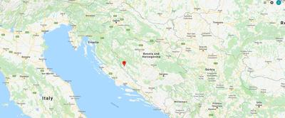 Obljaj, Bosnia and Herzegovina. Gavrilo's birthplace.