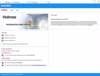 HOLMES computer software package introduced