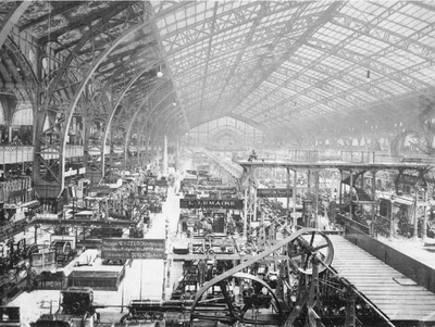 Galerie des machines, Ferdinand Dutert, Paris 1887 - 1889