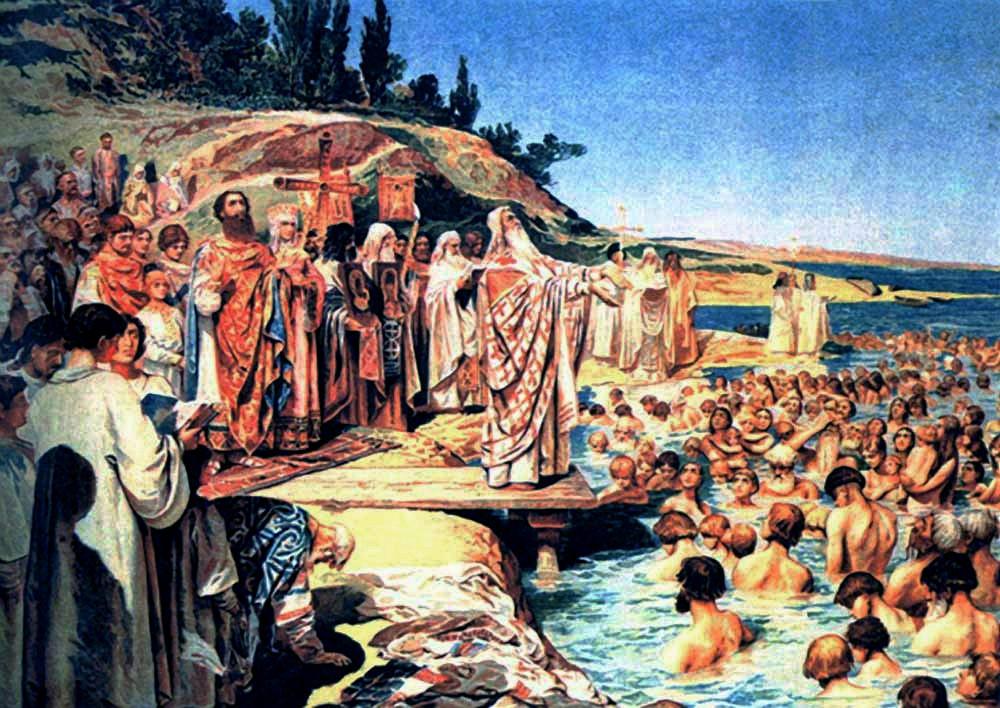 Russia converts to Orthodox Christianity (988 CE)
