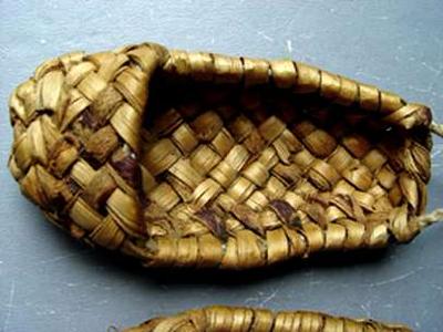 These are the shoes that others believe were the first ever pair made ...