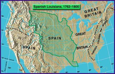 The Treaty of Fountainebleau is signed in 1762 giving the Louisiana ...