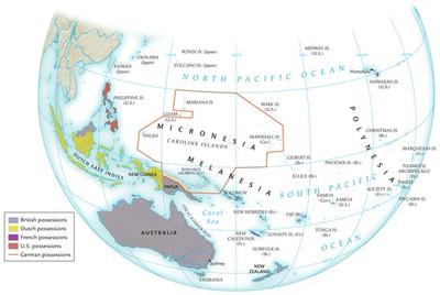 1914, Imperialism in Oceania
