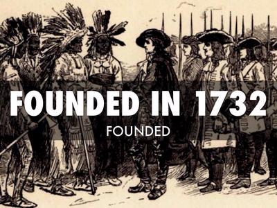 Georgia was established on April 21st, 1732.