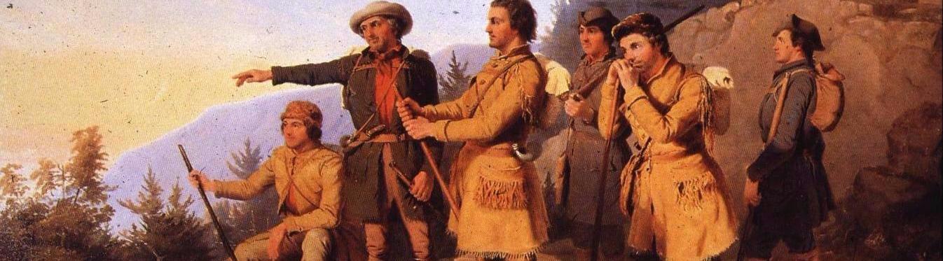 Daniel Boone's First View By: William Ranney, 1849
