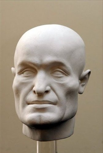 Janus Pannonius arcrekonstrukciója (Kustár Ágnes, antropológus munkája)