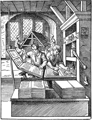 Use of the Printing Press / https://www.history.com/news/printing-press ...