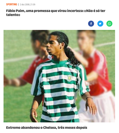 02 de Dezembro 2008 - 20 Anos - Fábio Paim, uma promessa que virou ...