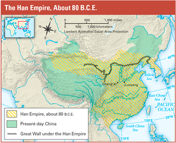 this s the Han empire.The Han empire conquered the Qin empire.