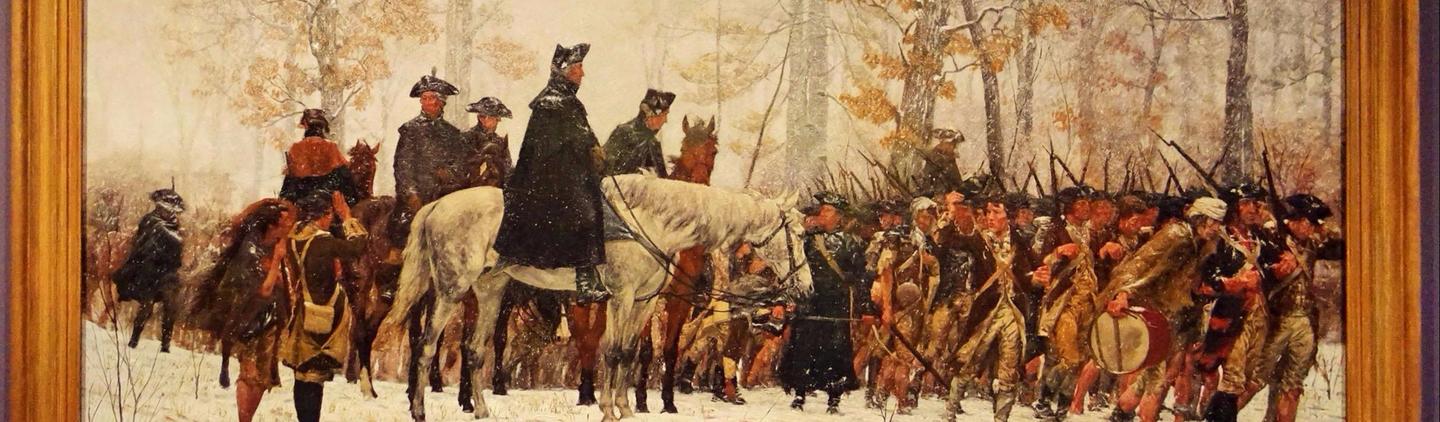 Picture of the American Revolution.