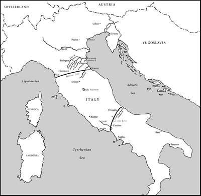 This is a picture of the Italian Campaign during WWII