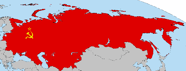 Image of the area the soviet union had control over