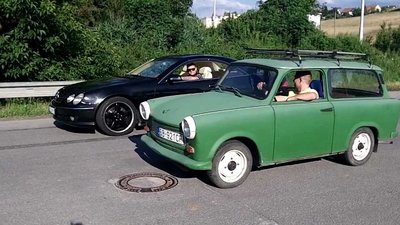 The Trabant was dubbed as the Zwickauer Rennpappe – Zwickau racing ...