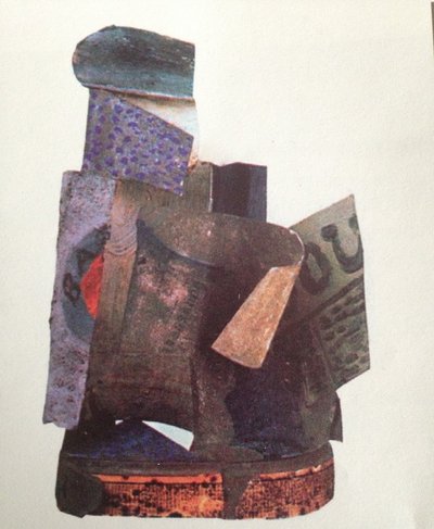 Pablo Picasso, Boca, 1914., obojeni lim i papir