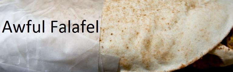 There once was a story called It Ain't So Awful Falafel that was not actually about Falafels. So ...