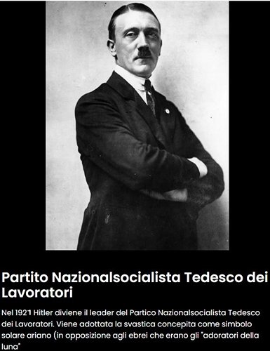 ne diventa leader e cambia il nome in partito nazionalsocialista.