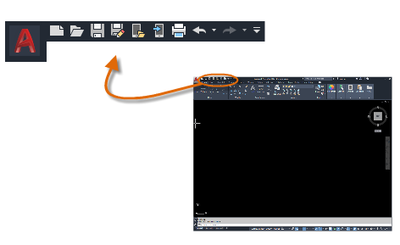 Here's the images of the AutoCAD Ribbon