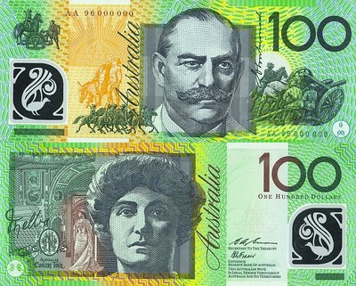 This is the second series of the Australian $100 note, featuring Dame ...