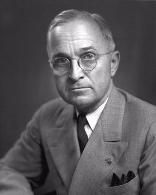 Harry S. Truman (1945)- he replaced FDR