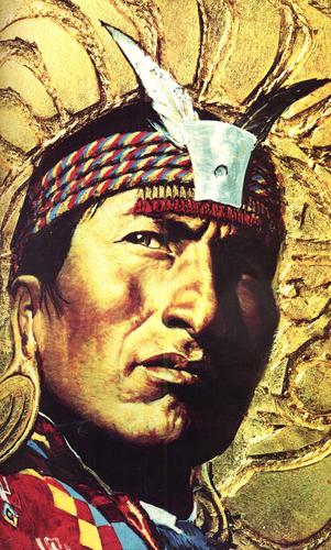 Incan chief