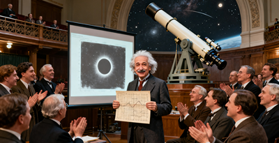 November 6, 1919：Verification of General RelativityThe theory was ...