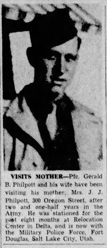 A note about Philpott visiting his mother, The Durham Sun, June 14 ...