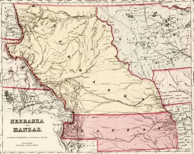 1854 Nebraska Territory created