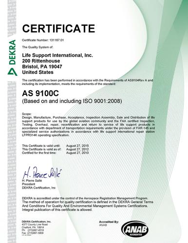 2013- AS9100 Rev C & ISO 9001:2008 Certified