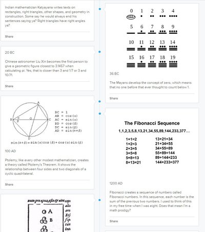 Let students use Sutori as a way to present a project!