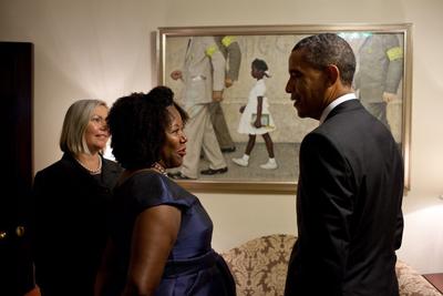 On July 15,2012 Ruby Bridges got to visit the White House and meet ...
