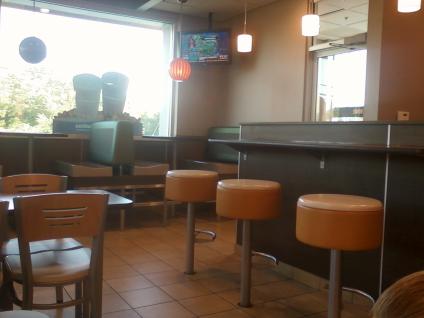 In 1962, the first McDonalds indoor seating was introduced, but it was ...