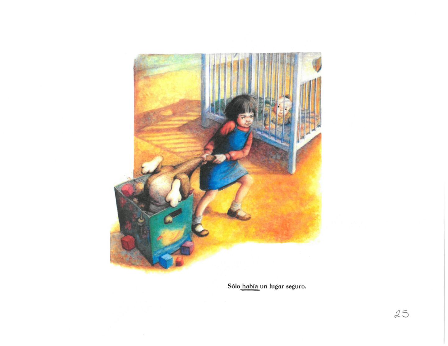 There was only one safe place.