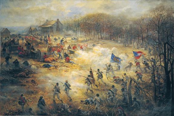 Battle of Pea Ridge - March 7-8, 1862