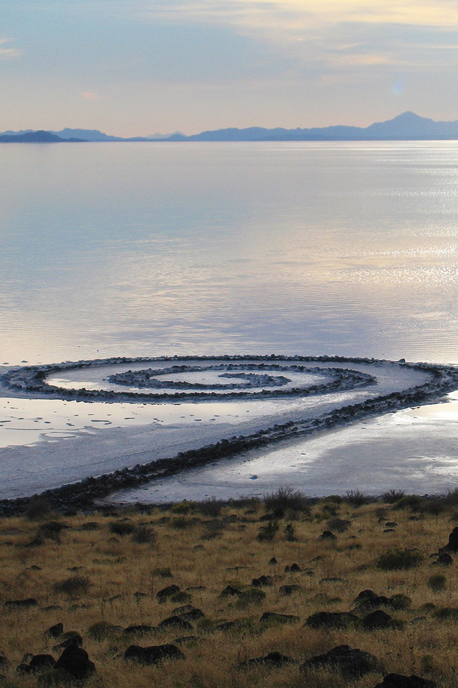 Spiral Jetty, Robert Smithson