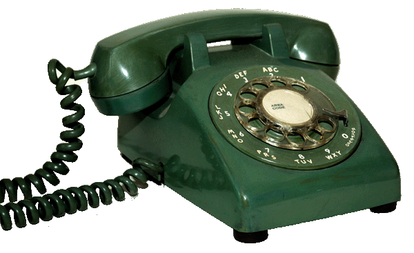 In 1952 the 500 type dial desk telephone became really popular and came ...