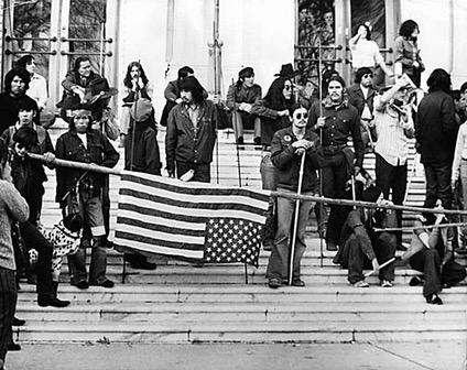 NOVEMBER 1972 Takeover of the federal Bureau of Indian Affairs and protests