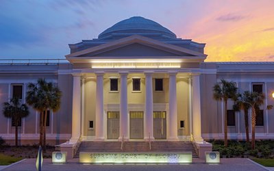 The Florida Supreme Court can be found in Tallahassee, FL. This is the ...
