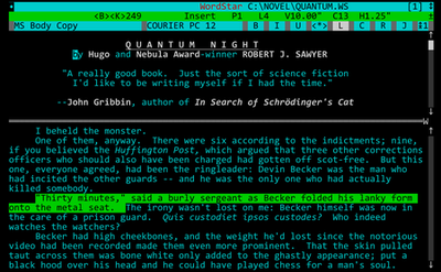 Wordstar lanzado por Rob Barnaby y Jim Fox en 1978.