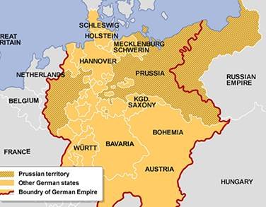 Led by the Hohenzollern dynasty the German Empire quickly became ...
