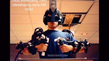 1992: Louis Rosenberg develops Virtual Fixtures, an AR system with an ...