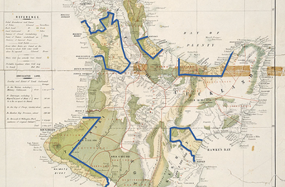 1869: Land confiscation map